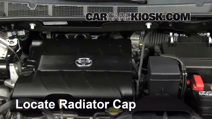 Coolant Flush How-to: Toyota Sienna (2011-2015) - 2011 Toyota Sienna ...