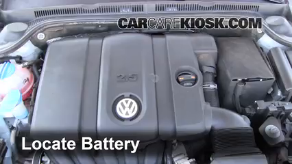 Battery Replacement: 2011-2016 Volkswagen Jetta - 2011 Volkswagen Jetta ...