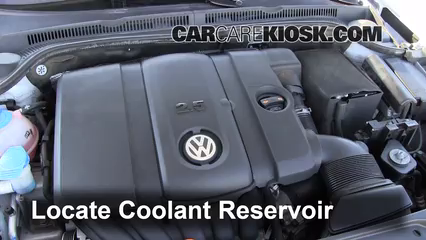 How to Add Coolant: Volkswagen Jetta (2011-2016) - 2011 Volkswagen ...