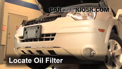Oil & Filter Change Chevrolet Captiva Sport (2012-2015) - 2012 ...