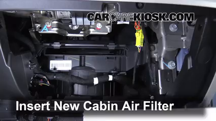 Cabin Filter Replacement: Chevrolet Equinox 2010-2015 - 2013 Chevrolet ...