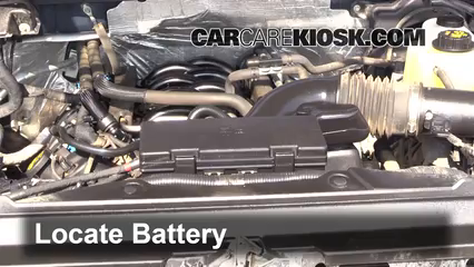 Battery Replacement: 2009-2014 Ford F-150 - 2012 Ford F-150 XLT 5.0L V8 ...