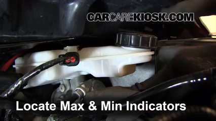 2012-2016 Ford Focus Brake Fluid Level Check - 2012 Ford Focus SE 2.0L ...
