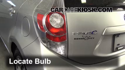 Reverse Light Replacement 2012-2015 Toyota Prius C - 2012 Toyota Prius ...