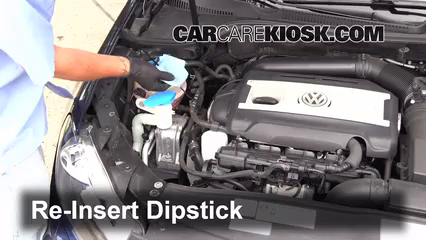 Check Oil Level 2007-2015 Volkswagen Eos - 2012 Volkswagen Eos Komfort ...
