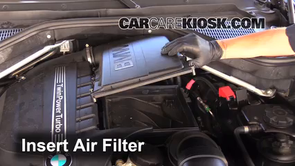 Air Filter How-To: 2007-2013 BMW X5 - 2013 BMW X5 xDrive35i 3.0L 6 Cyl ...