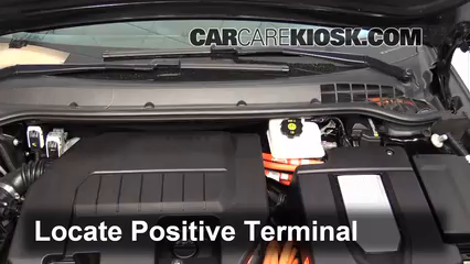 How to Jumpstart a 2011-2015 Chevrolet Volt - 2013 Chevrolet Volt 1.4L ...