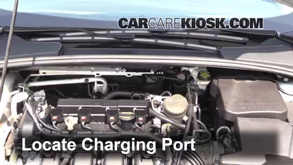How to Add Refrigerant to a 2012-2016 Ford Focus - 2013 Ford Focus SE 2 ...