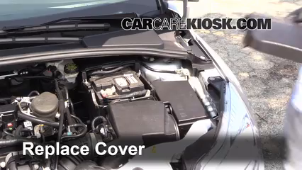 Battery Replacement: 2012-2016 Ford Focus - 2013 Ford Focus SE 2.0L 4 ...