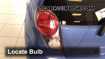 Tail Light Change 2013-2015 Chevrolet Spark - 2014 Chevrolet Spark LT 1 ...
