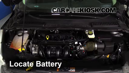 Battery Replacement: 2013-2016 Ford Escape - 2014 Ford Escape SE 1.6L 4 ...