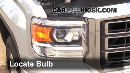 Headlight Change 2014-2016 GMC Sierra 1500 - 2014 GMC Sierra 1500 SLE 4 ...