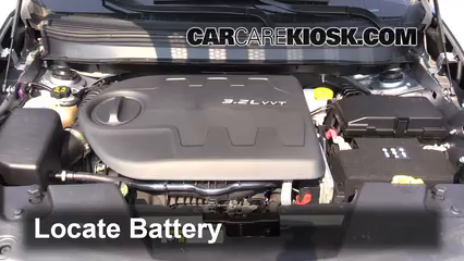 Battery Replacement: 2014-2016 Jeep Cherokee - 2014 Jeep Cherokee ...