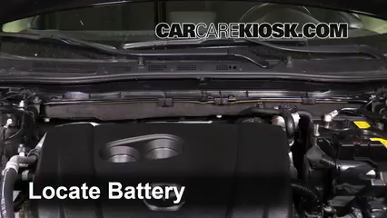 Battery Replacement: 2014-2016 Mazda 3 - 2014 Mazda 3 Touring 2.0L 4 ...