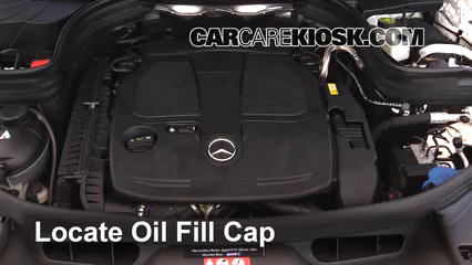 Oil & Filter Change Mercedes-Benz GLK350 (2010-2015) - 2014 Mercedes ...