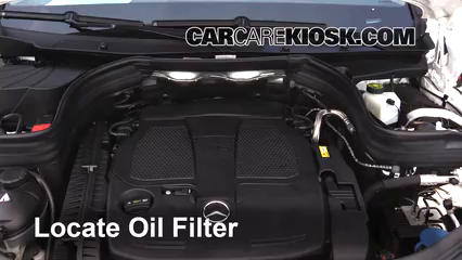 Oil & Filter Change Mercedes-Benz ML350 (2012-2015) - 2013 Mercedes ...